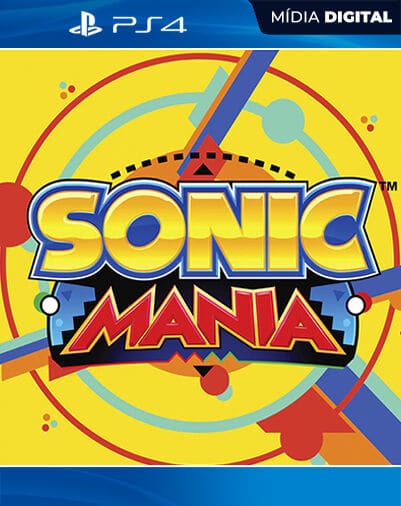 Sonic Mania Playstation 4 Mídia Digital Licença Vip Frigga Games