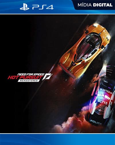 Need For Speed Hot Pursuit Remastered Edition Playstation 4 Mídia