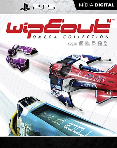 Wipeout Omega Collection Playstation 5 Mídia Digital Licença Vip