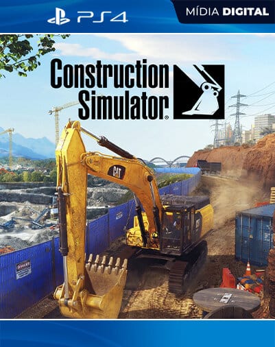 Construction Simulator Playstation 4 Mídia Digital Licença Vip Frigga
