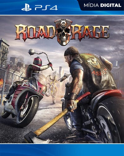 Road Rage Playstation 4 Mídia Digital Licença Vip Frigga Games